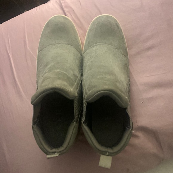 Serra | Shoes | Serra Size 8 Stretchy Grey Ankle Boots | Poshmark
